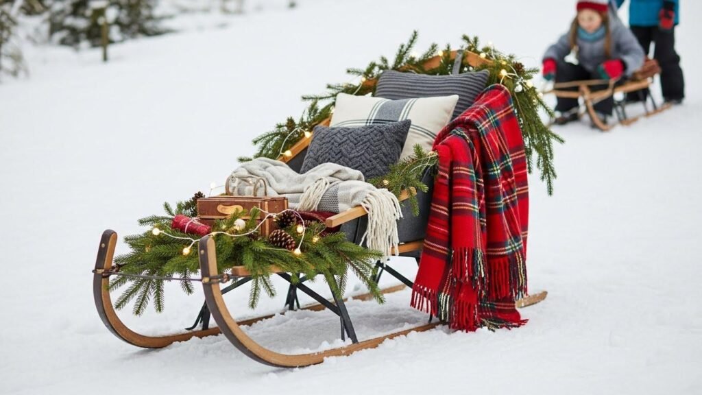 26 Easy DIY Sled Decorations to Spruce Up Outdoor Fun ...