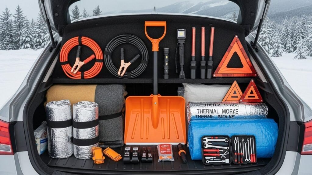 24 Essential Winter Car Emergency Kit Checklist to Stay Prepared ...